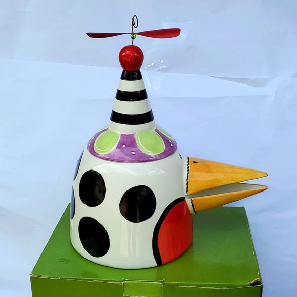 Lotus International | Kitchen | Rooster Cookie Jar By Delomba Studios ...